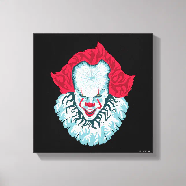It Chapter 2 Pennywise Canvas Print Zazzle