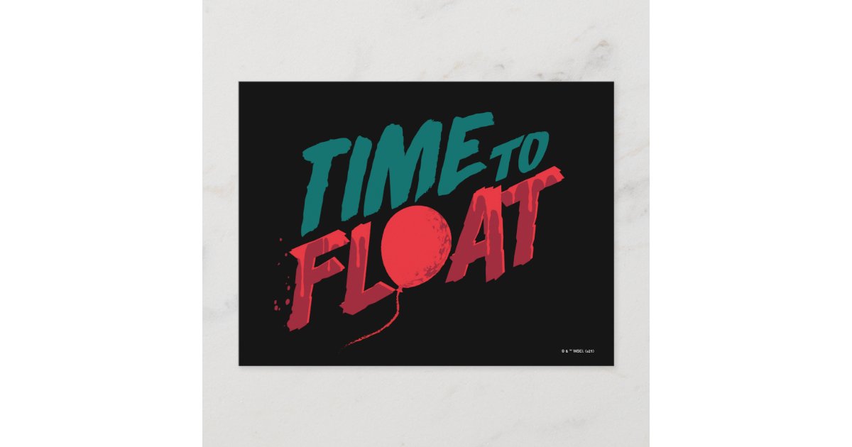 It Chapter 2 | Time to Float Postcard | Zazzle