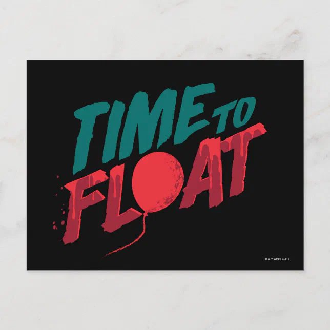 It Chapter 2 | Time to Float Postcard | Zazzle