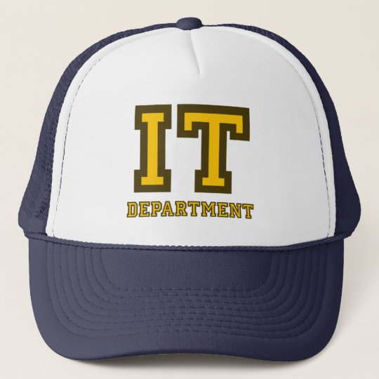 IT Department Hat | Zazzle.com