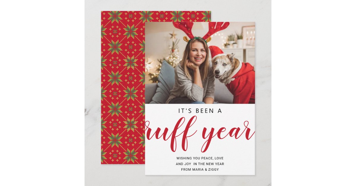 it has been a rough year funny 2020 Christmas Holiday Card | Zazzle