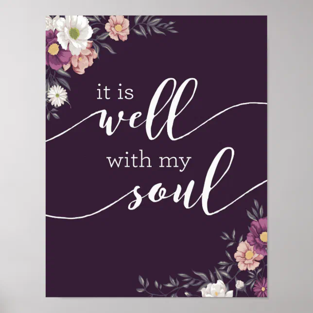 It Is Well Art Print | Zazzle
