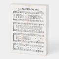 It Is Well Wood Box Sign Art Vintage Verses Hymn | Zazzle