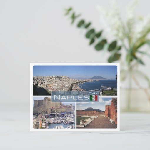 IT Italy - Italia - Naples - Postcard | Zazzle