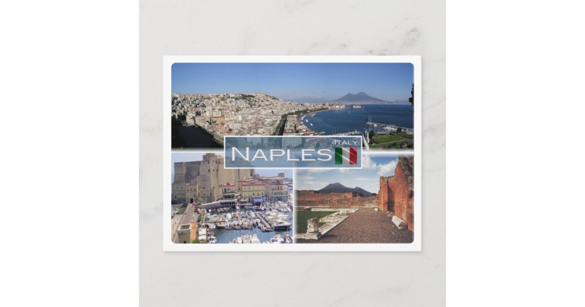 IT Italy - Italia - Naples - Postcard | Zazzle