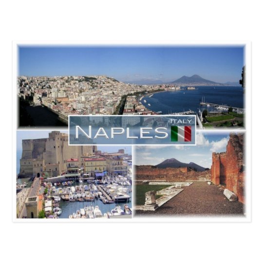 IT Italy - Italia - Naples - Postcard | Zazzle.com