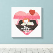 IT | Pennywise - You Make My Heart Float Canvas Print | Zazzle