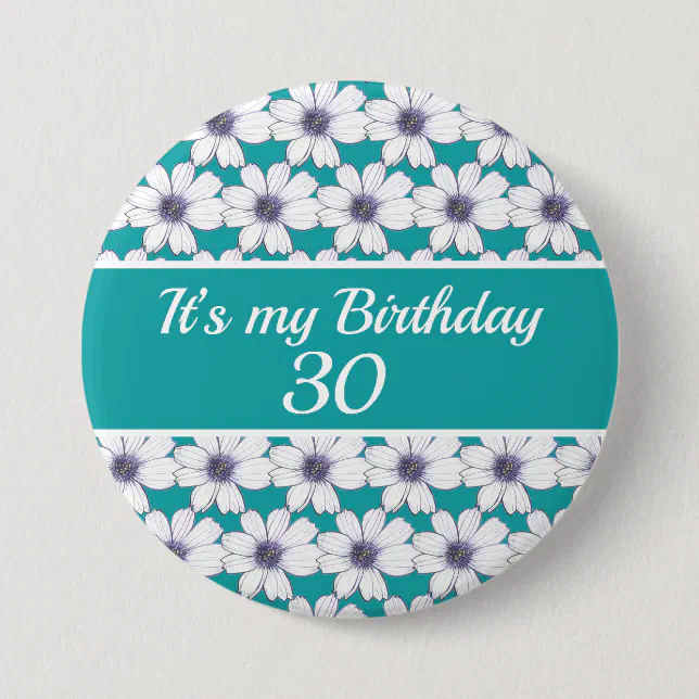 It’s my Birthday Custom Birthday Button | Zazzle