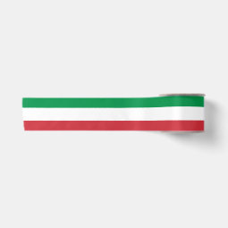 Italia Colors & Italy, Italian Flag fashion sports Satin Ribbon | Zazzle