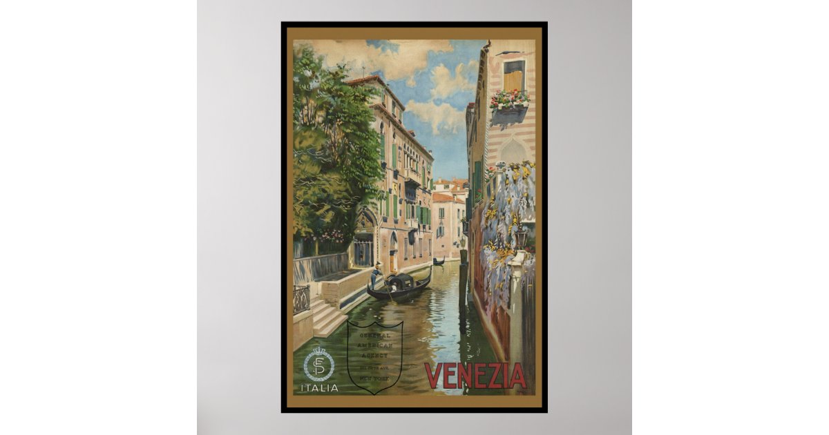 Italia Venezia Poster | Zazzle