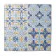 Italian Amalfi Tile Blue Yellow Ceramic Tile | Zazzle