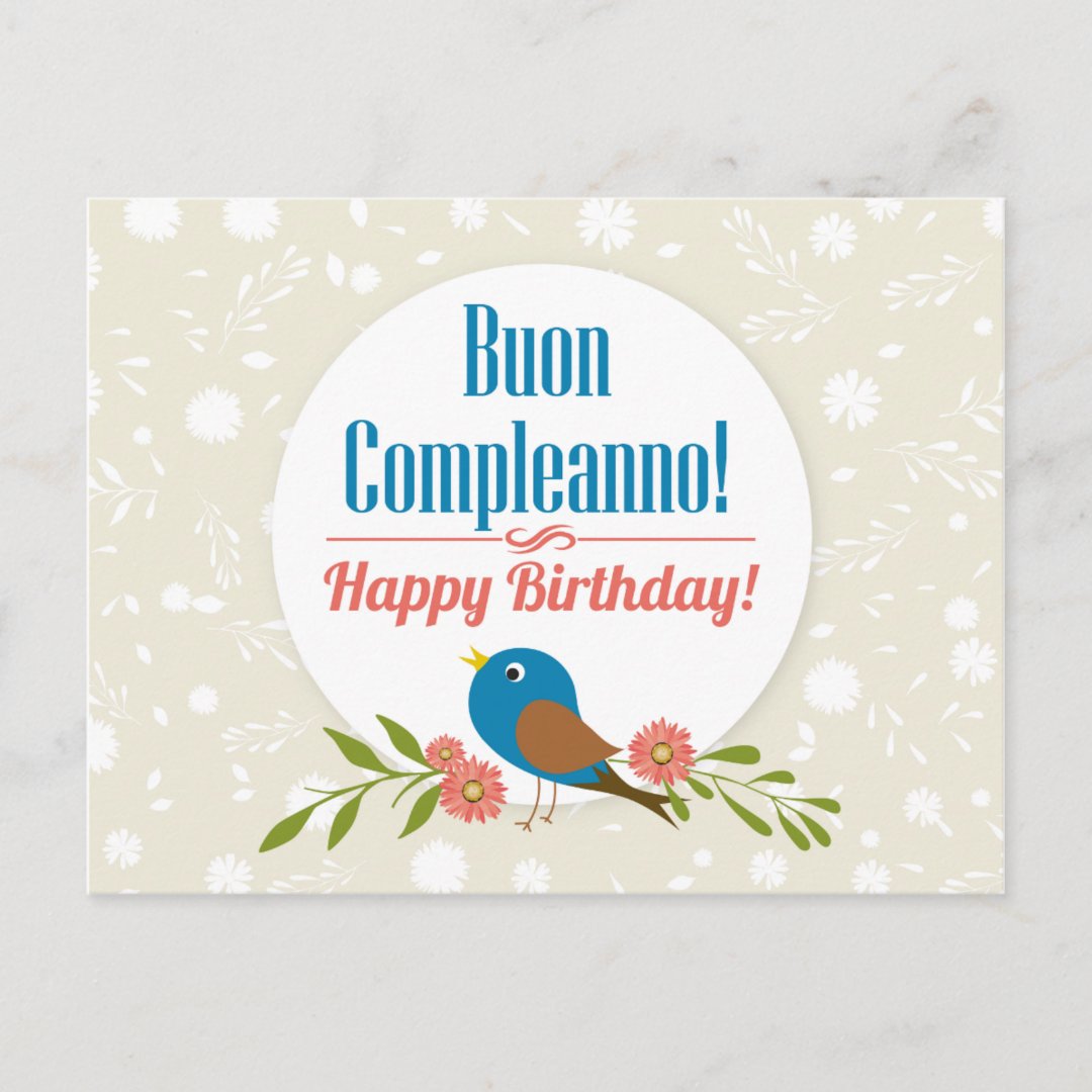 Italian Birthday card | Zazzle