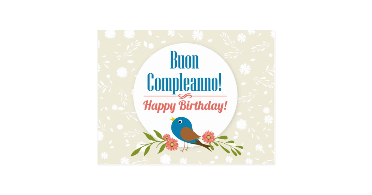 Italian Birthday card | Zazzle.com
