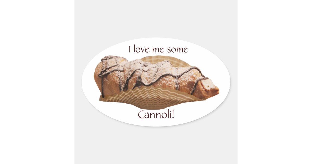 Italian Cannoli Lover's Stickers | Zazzle