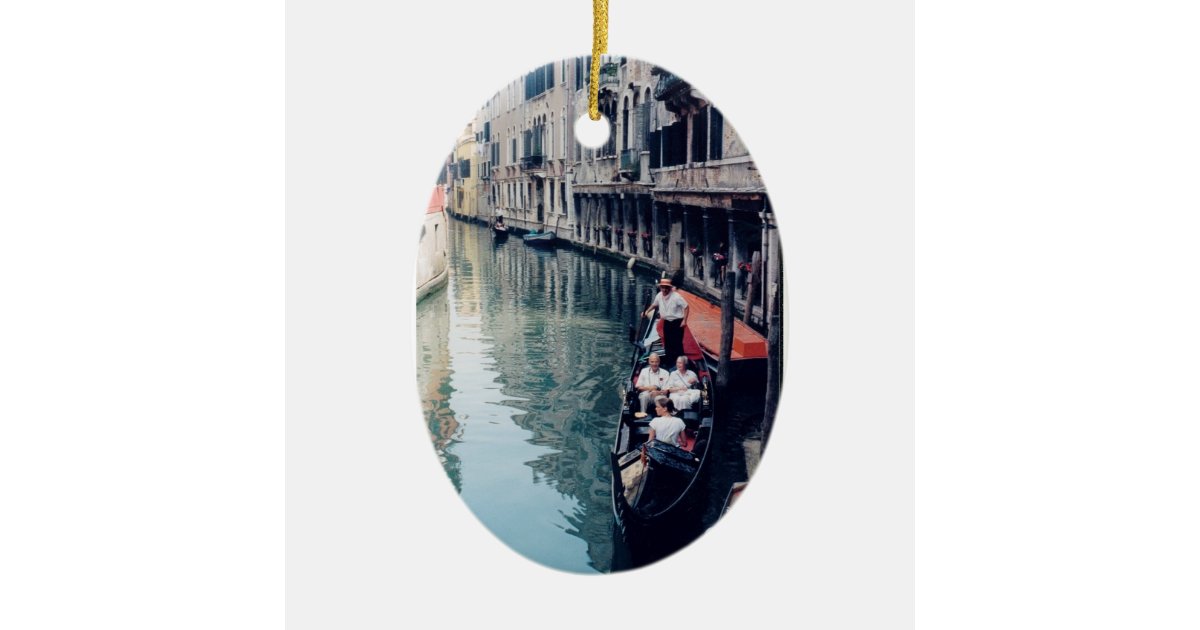 Italian Christmas Tree Ornament - Venice, Italy | Zazzle