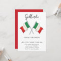 Italian Family Reunion Party Invitation | Zazzle