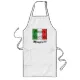 italian flag 3, Migo's Cucina, Mangia!!! Long Apron | Zazzle