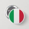 Italian Flag Button | Zazzle