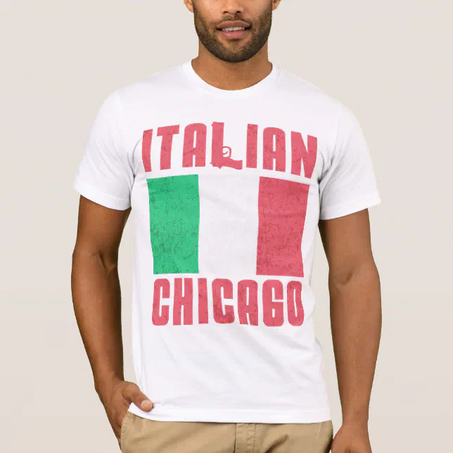 Italian Flag Chicago T-Shirt | Zazzle