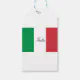 Italian Flag - Flag of Italy - Italia Gift Tags | Zazzle