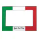 Italian flag of Italy custom magnetic photo frame | Zazzle