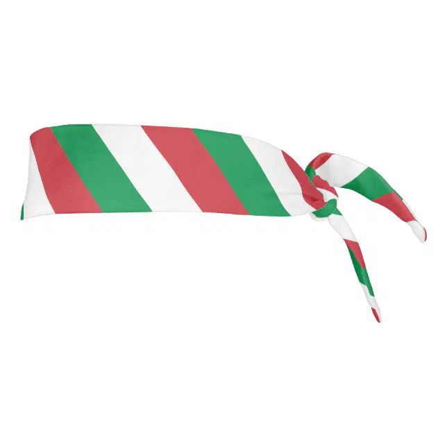 Italian flag of Italy custom sports headband | Zazzle