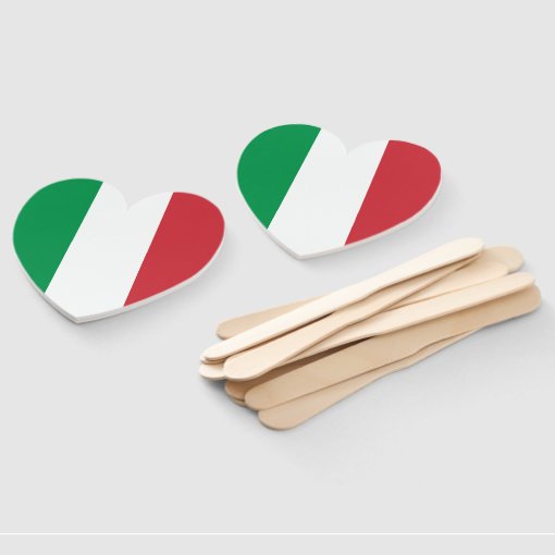 Italian flag of Italy custom wedding party Hand Fan | Zazzle