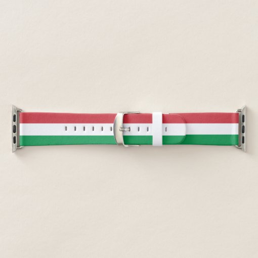 Italian flag of Italy personalized watch strap | Zazzle