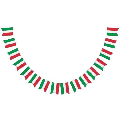 Italian Flag, Party Banner with the Flag of Italy | Zazzle