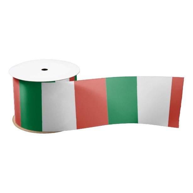 Italian Flag Ribbon | Zazzle