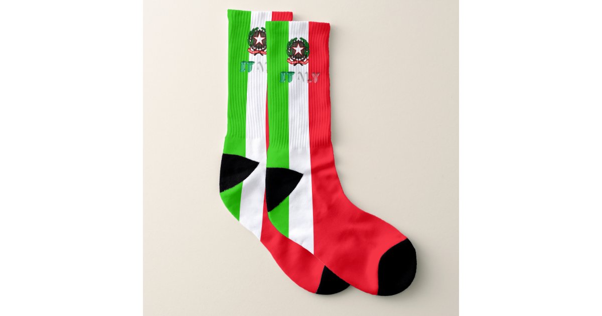 Italian flag socks | Zazzle.com