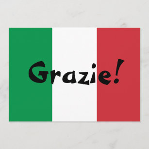160+ Italian Thank You Cards | Zazzle