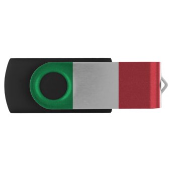 Italian flag USB flash drive | Zazzle