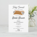 Italian Food Holy Cannoli Bridal Shower Wedding Invitation | Zazzle