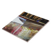 Italian gelato in display case tile | Zazzle