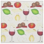 Pasta Pattern fabric | Zazzle