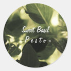 Custom Pesto Labels, Basil Pesto Jarring Labels | Zazzle.com