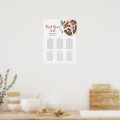 Italian Pizza Party Seating Chart | Zazzle