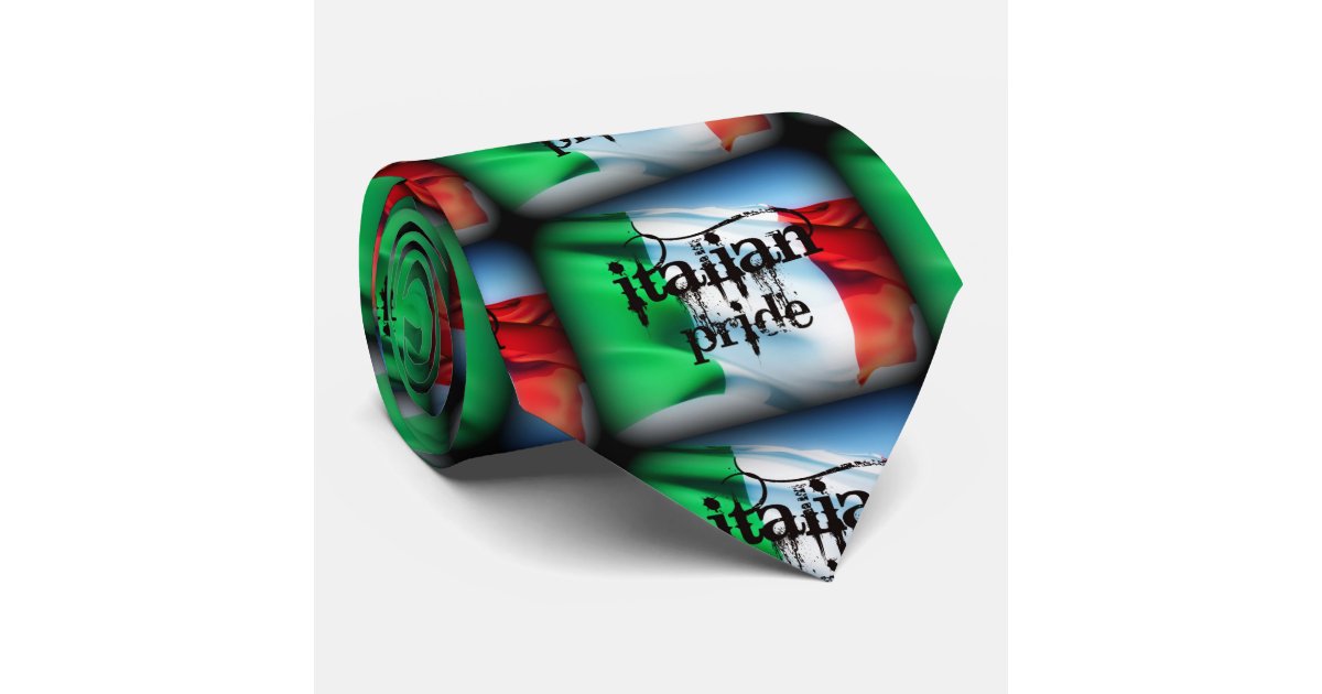 ***ITALIAN PRIDE*** TIE | Zazzle