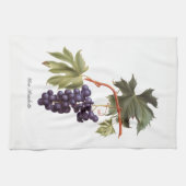 Italian Red Grapes Kitchen Towel | Zazzle