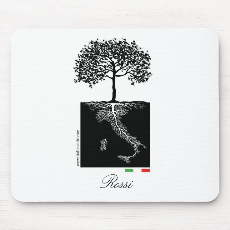 Italian Roots Mousepad | Zazzle
