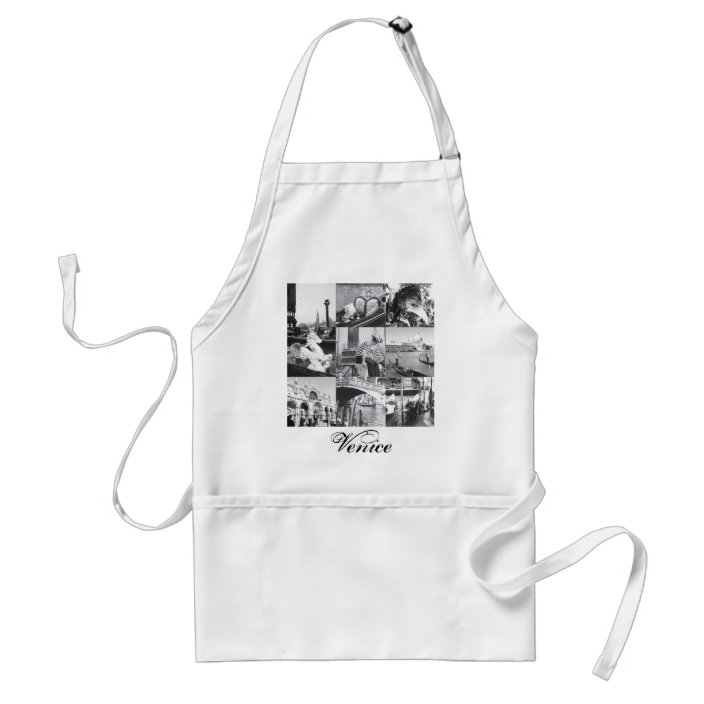 Italian Souvenir Apron Venice Italy Collage Photo | Zazzle.com