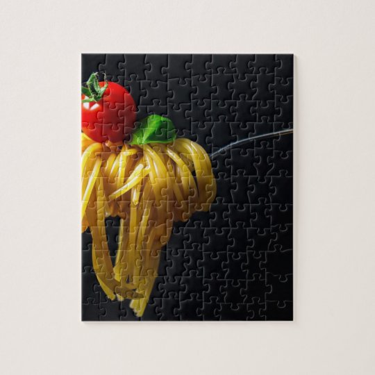 Italian Spaghetti Pasta Tomato Noodle Jigsaw Puzzle | Zazzle.com