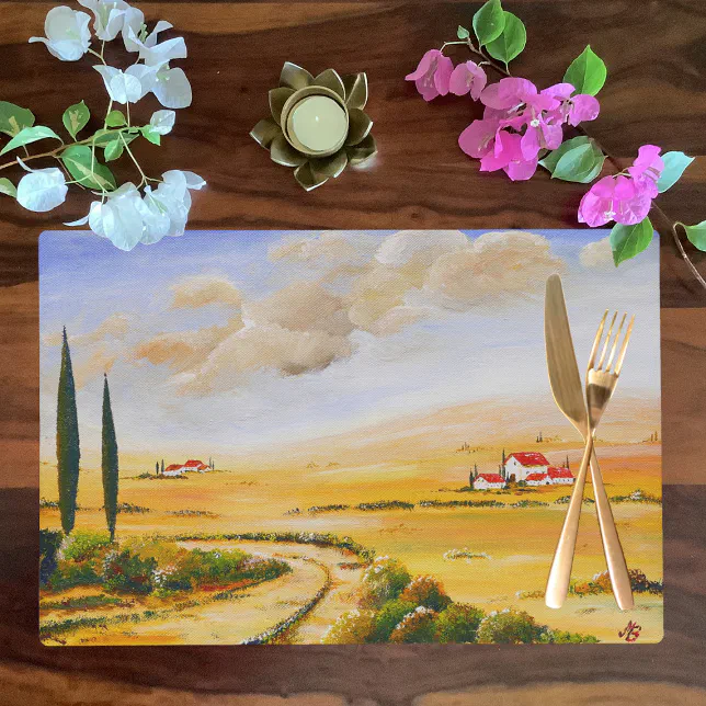 Italian Summer Placemat | Zazzle