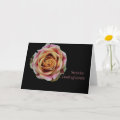 Italian Sympathy card - Sentite Condoglianze- Doub | Zazzle