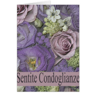 Italian Sympathy Cards - Greeting & Photo Cards | Zazzle