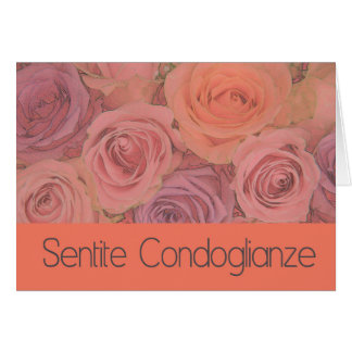Italian Sympathy Cards - Greeting & Photo Cards | Zazzle