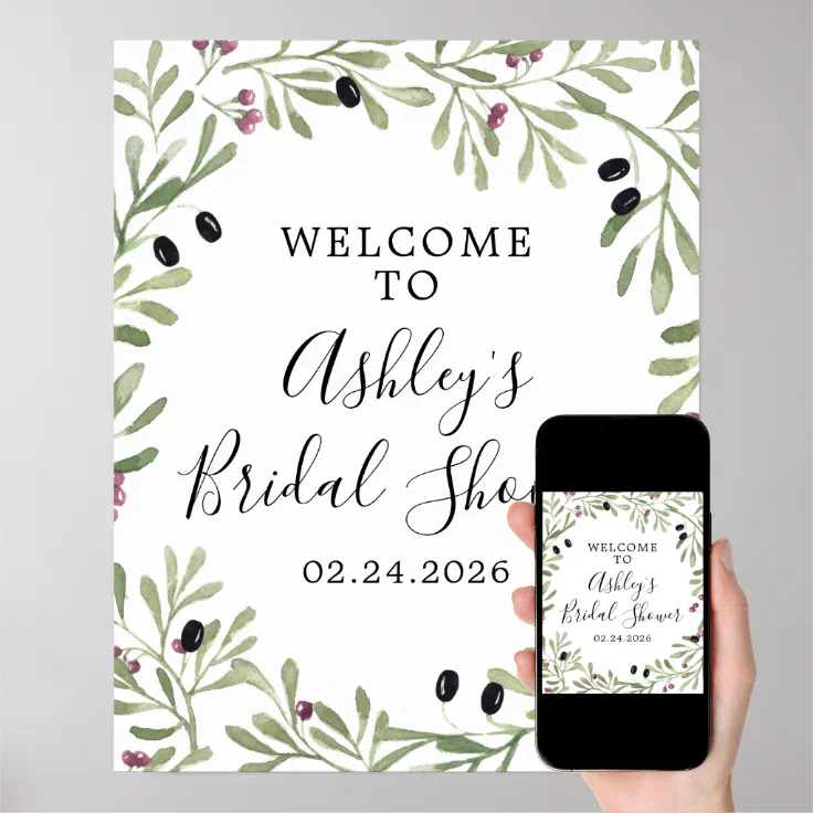 Italian Tuscan Greek Welcome Sign | Zazzle