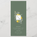 Italian Villa Wedding Menu | Zazzle