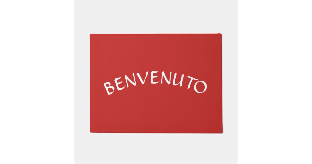 Italian Welcome Mat | Zazzle